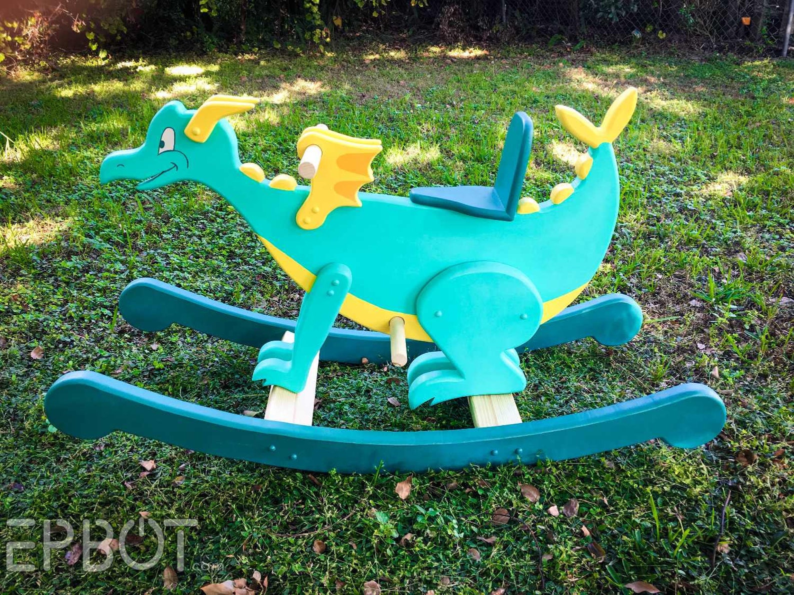 Dragon Rocker Template & Instructions: Digital Download - Etsy