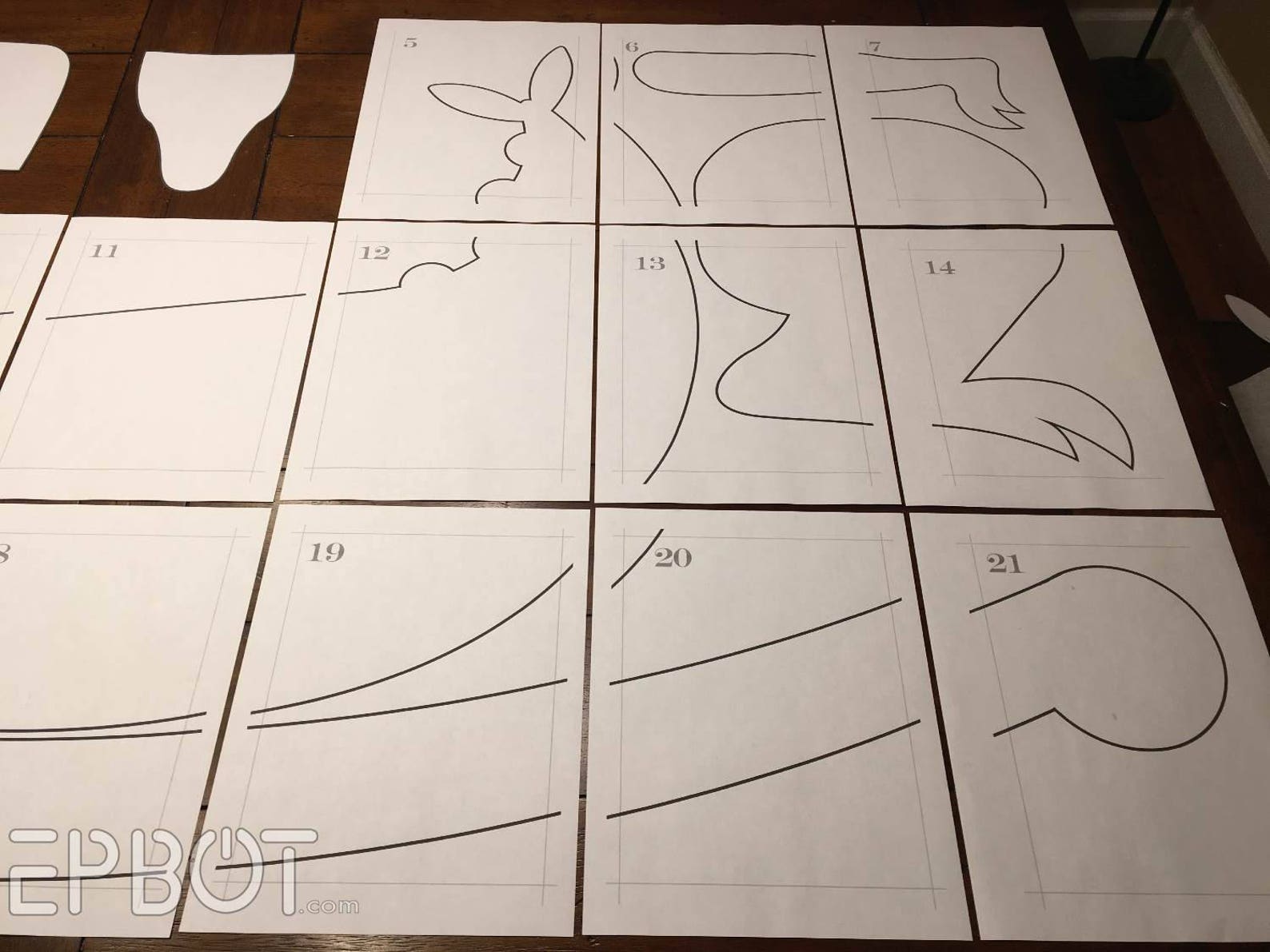 Dragon Rocker Template & Instructions: Digital Download - Etsy