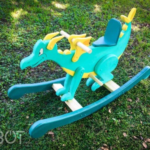 Dragon Rocker Template & Instructions: Digital Download - Etsy