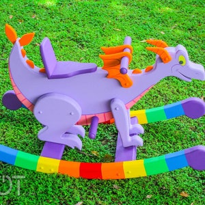 Dragon Rocker Template & Instructions: Digital Download - Etsy