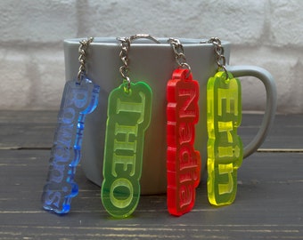 Laser Cut Keyring | Etsy UK