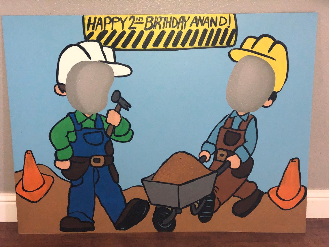 Construction Party Construction Birthday Construction Worker | Etsy