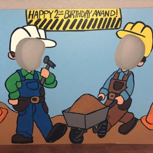 Construction Party- Construction Birthday- Construction Worker Prop ...