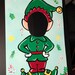 Santa Photo Prop Santa Face Hole Elf Face in Hole Santa Photo Booth ...