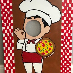 Pizza Party Photo Prop- Pizza Party Photo Booth- Pizza Decoration ...