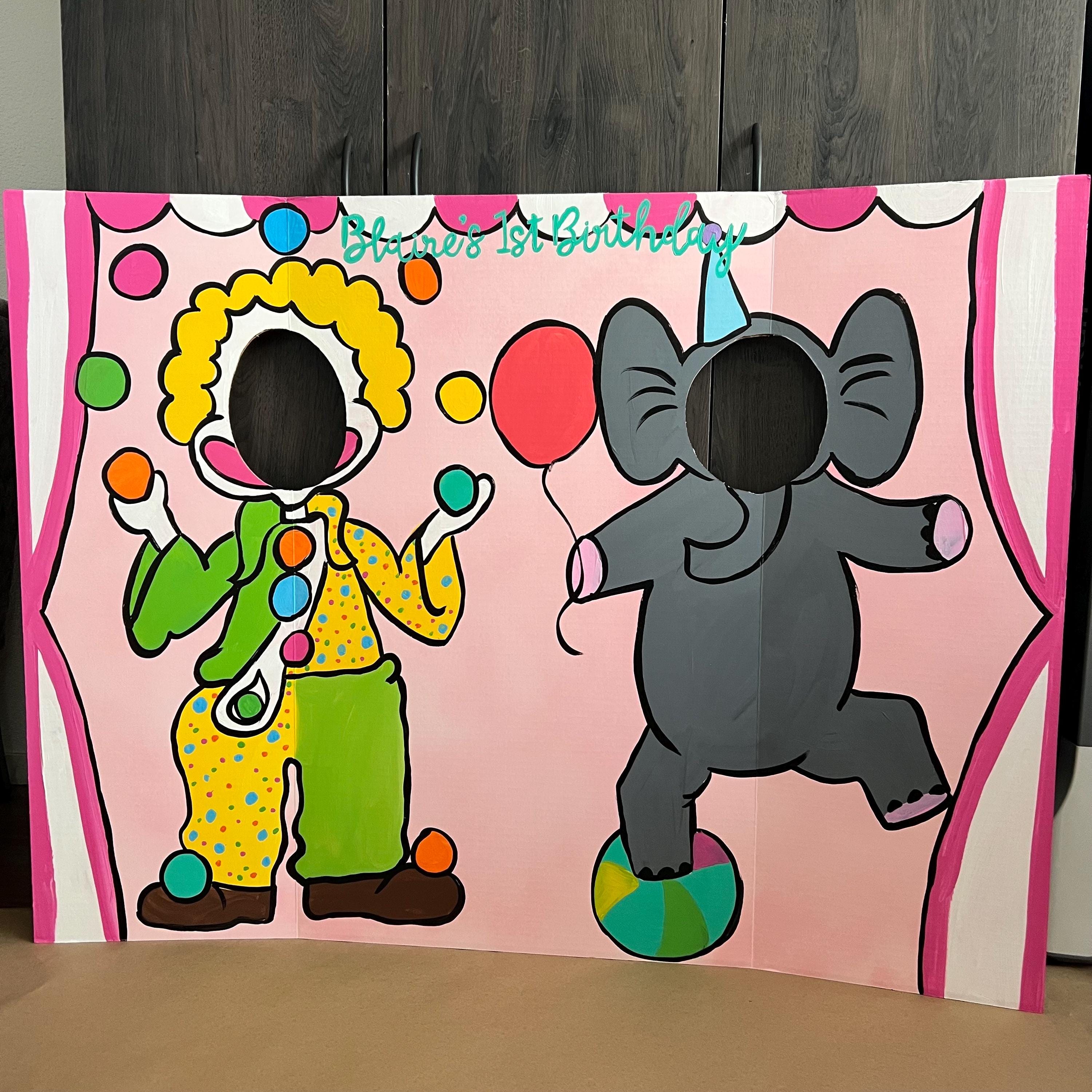 Circus Birthday- Circus Party- Circus Decoration- Circus Photo Prop ...