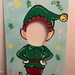 Santa Photo Prop Santa Face Hole Elf Face in Hole Santa Photo Booth ...