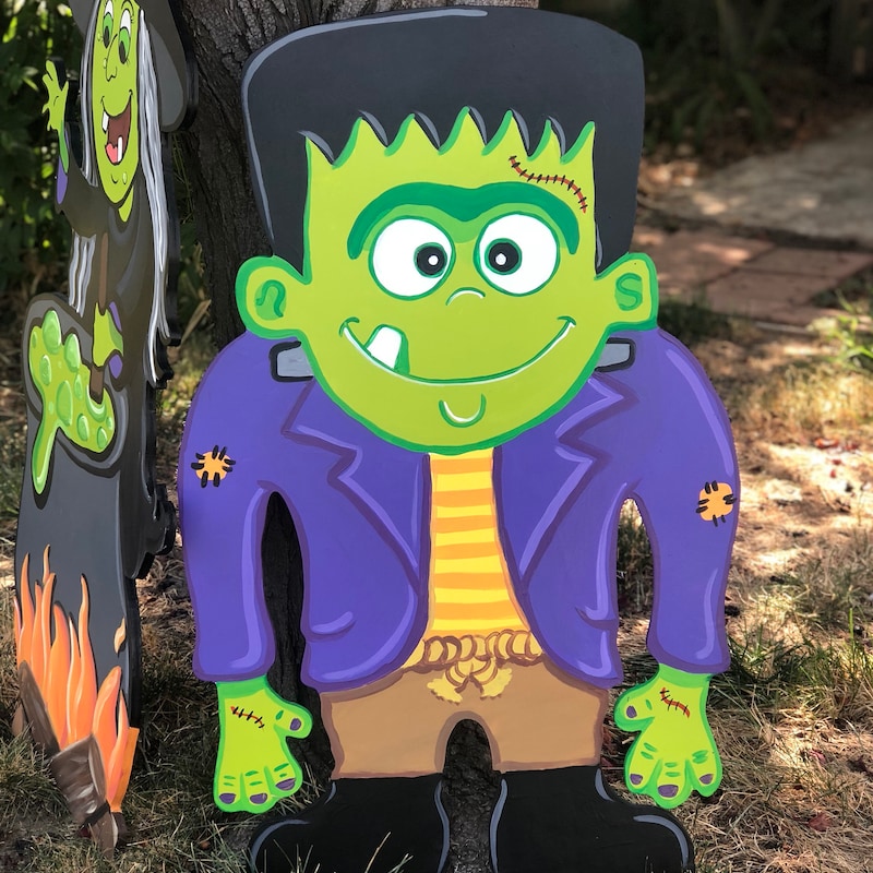 Frankenstein Halloween Decorations - Etsy