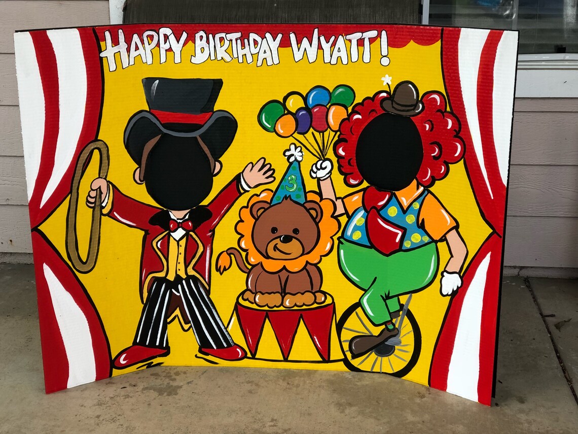 Circus Birthday Circus Party Circus Decoration Circus Photo - Etsy