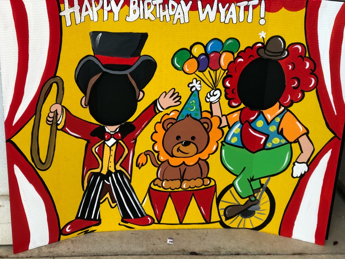 Circus Birthday Circus Party Circus Decoration Circus Photo - Etsy