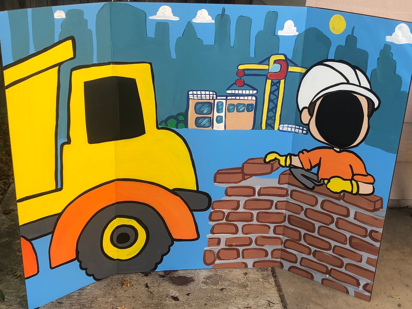 Construction Party Construction Birthday Dump Truck Prop | Etsy