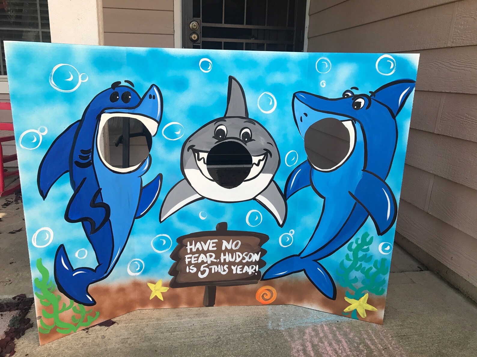 Shark Party Shark Photo Op-shark Photo Booth Shark Birthday | Etsy Canada