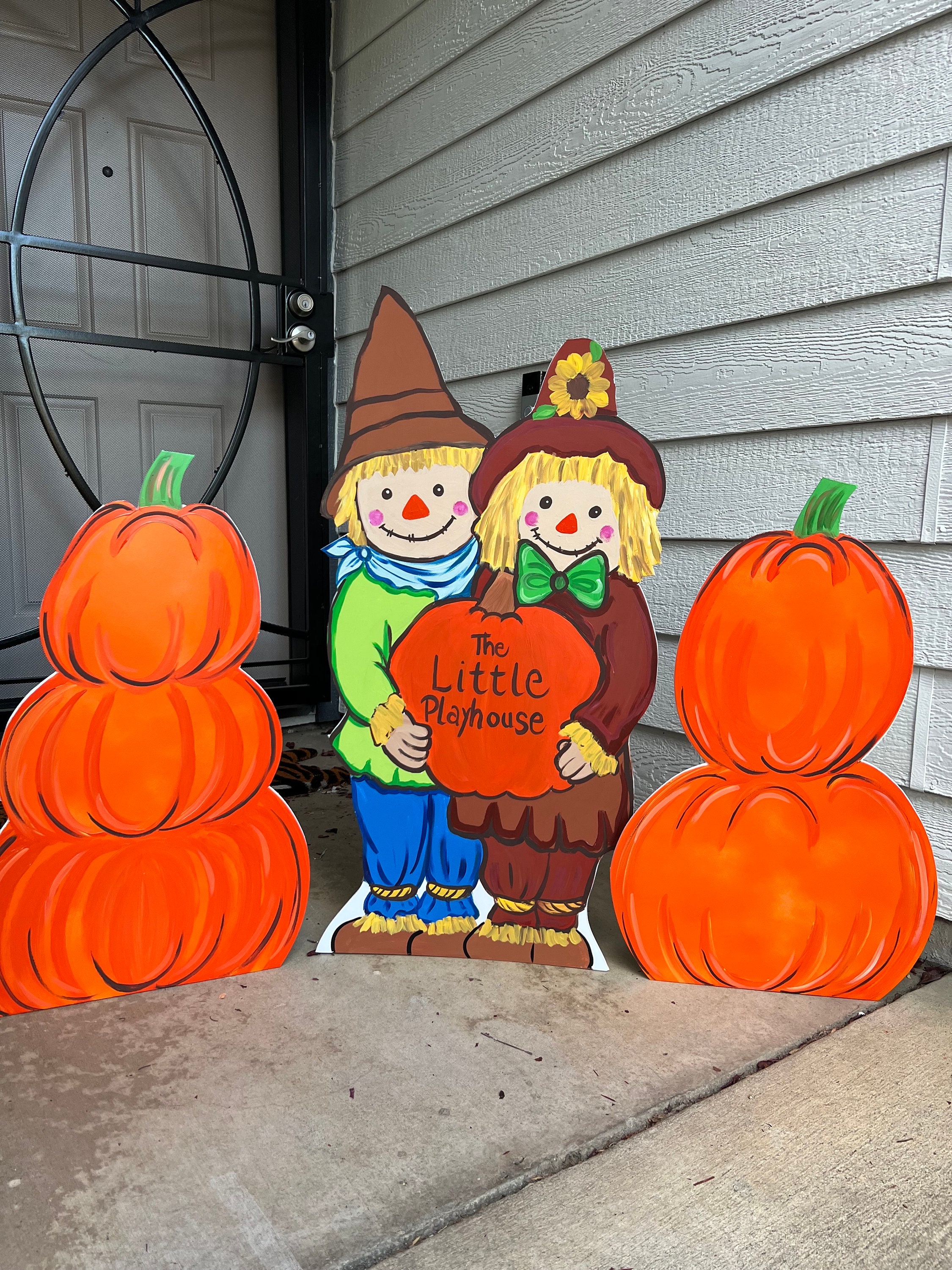 Scarecrow Cutouts- Fall Kids Decor- Fall Fest- Scarecrow Party ...
