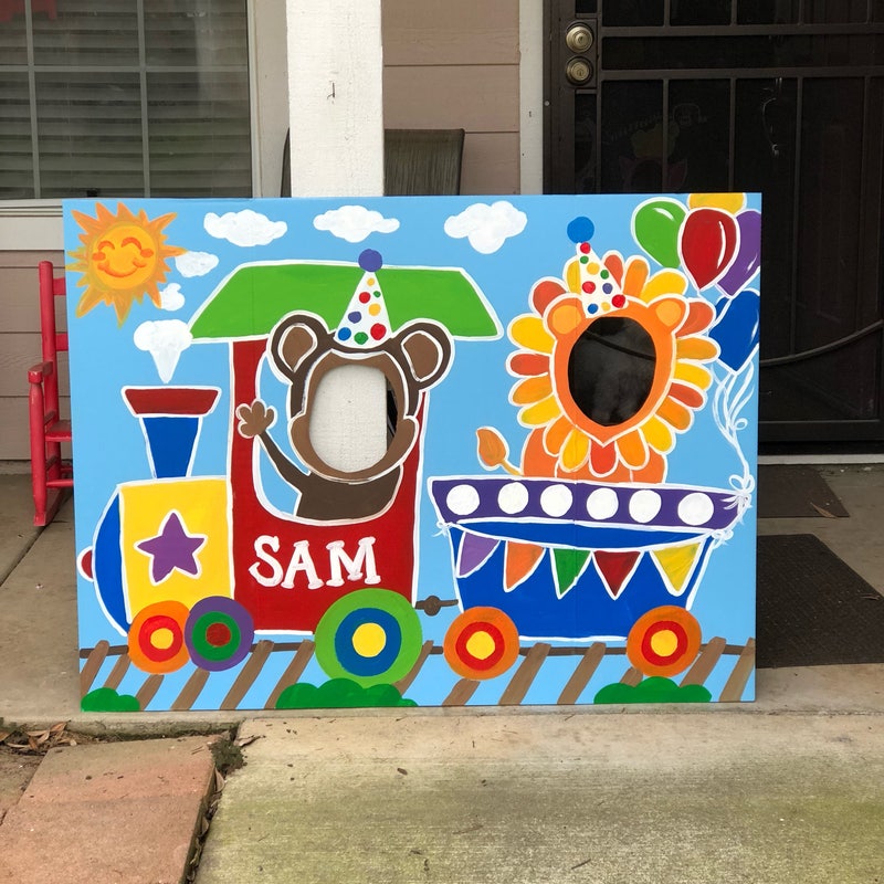 Train Photo Booth - Etsy