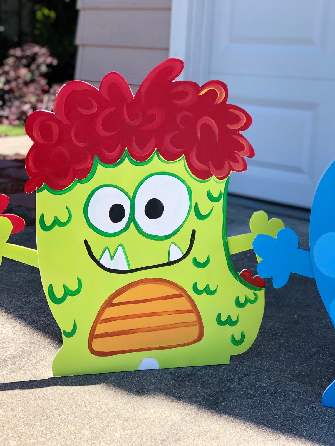 Monster Cutouts Monster Party Decor Monster Birthday - Etsy