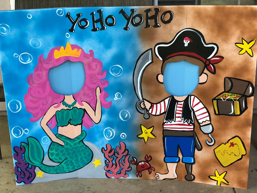 Mermaid Party- Pirate Party- Mermaid Birthday- Pirate Birthday ...