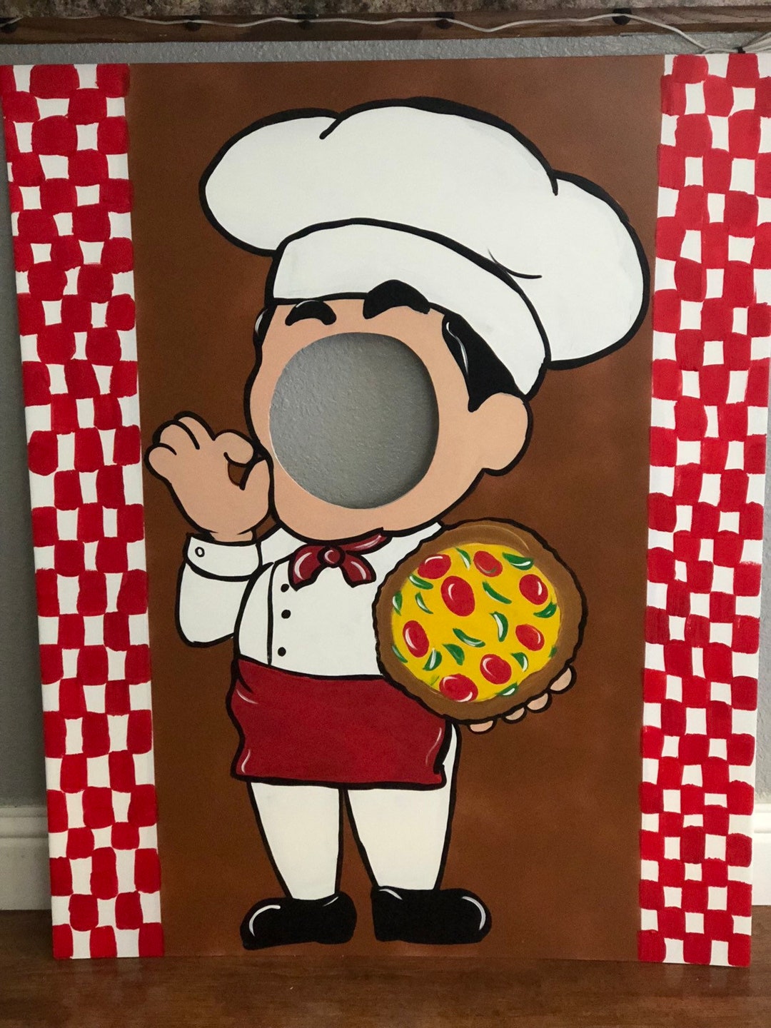 Pizza Party Photo Prop- Pizza Party Photo Booth- Pizza Decoration ...