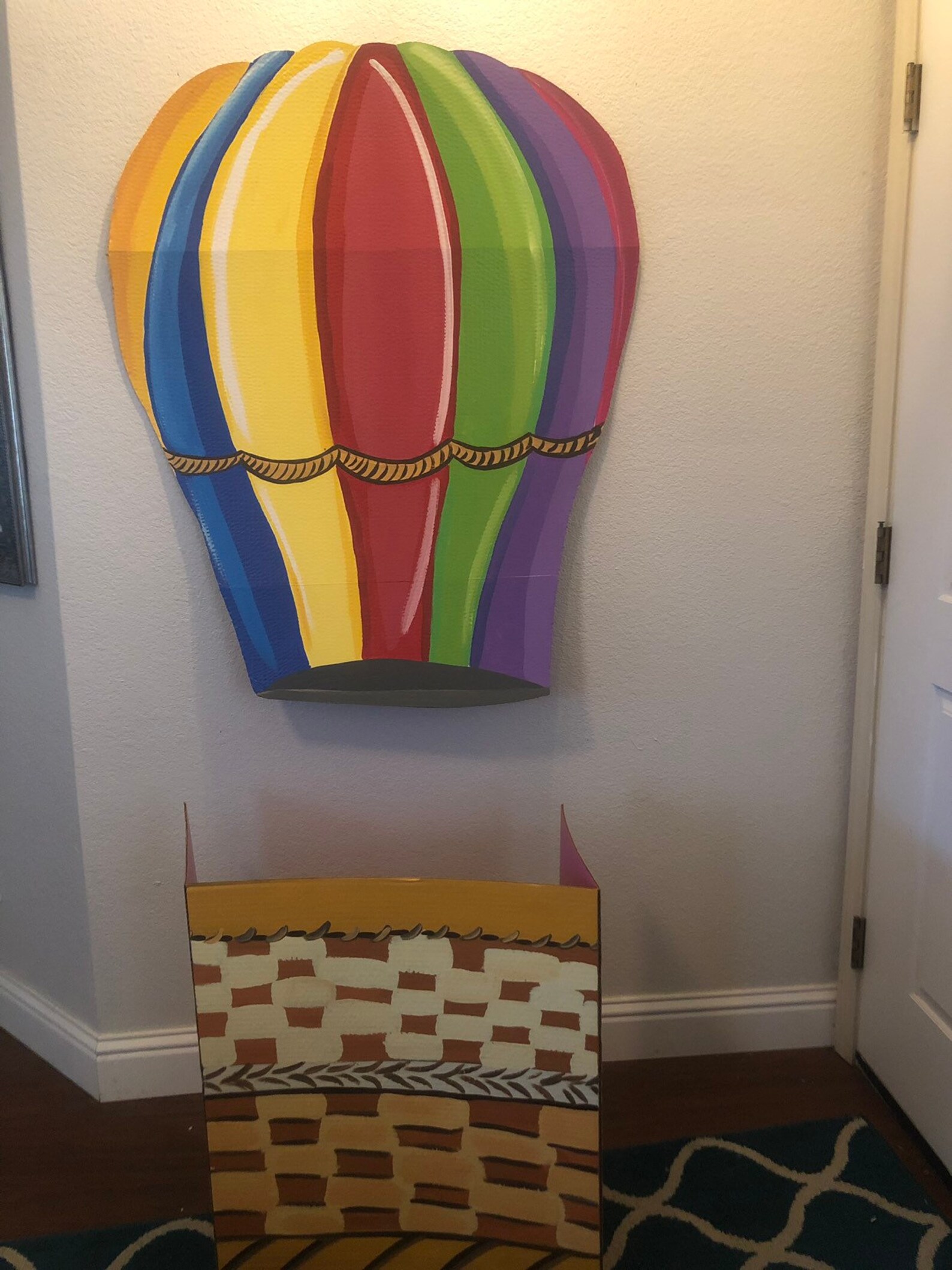 Hot Air Balloon Prop Hot Air Balloon Party Hot Air Balloon - Etsy