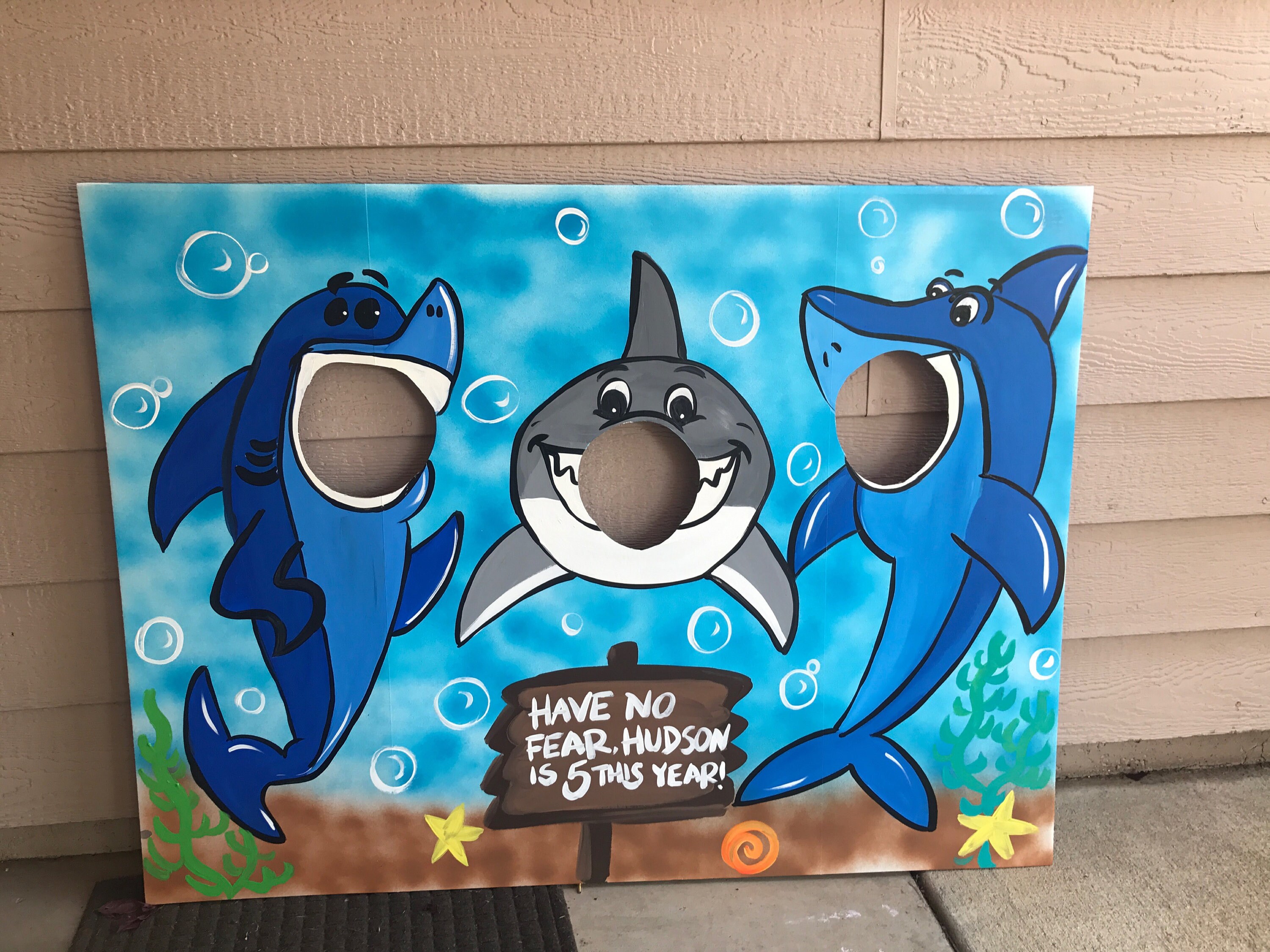 Shark Party Shark Photo Op-shark Photo Booth Shark Birthday | Etsy Canada