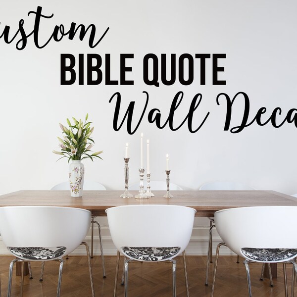 Christian Wall Decal - Etsy