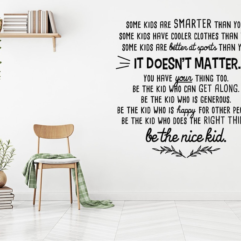 Be the Nice Kid - Etsy