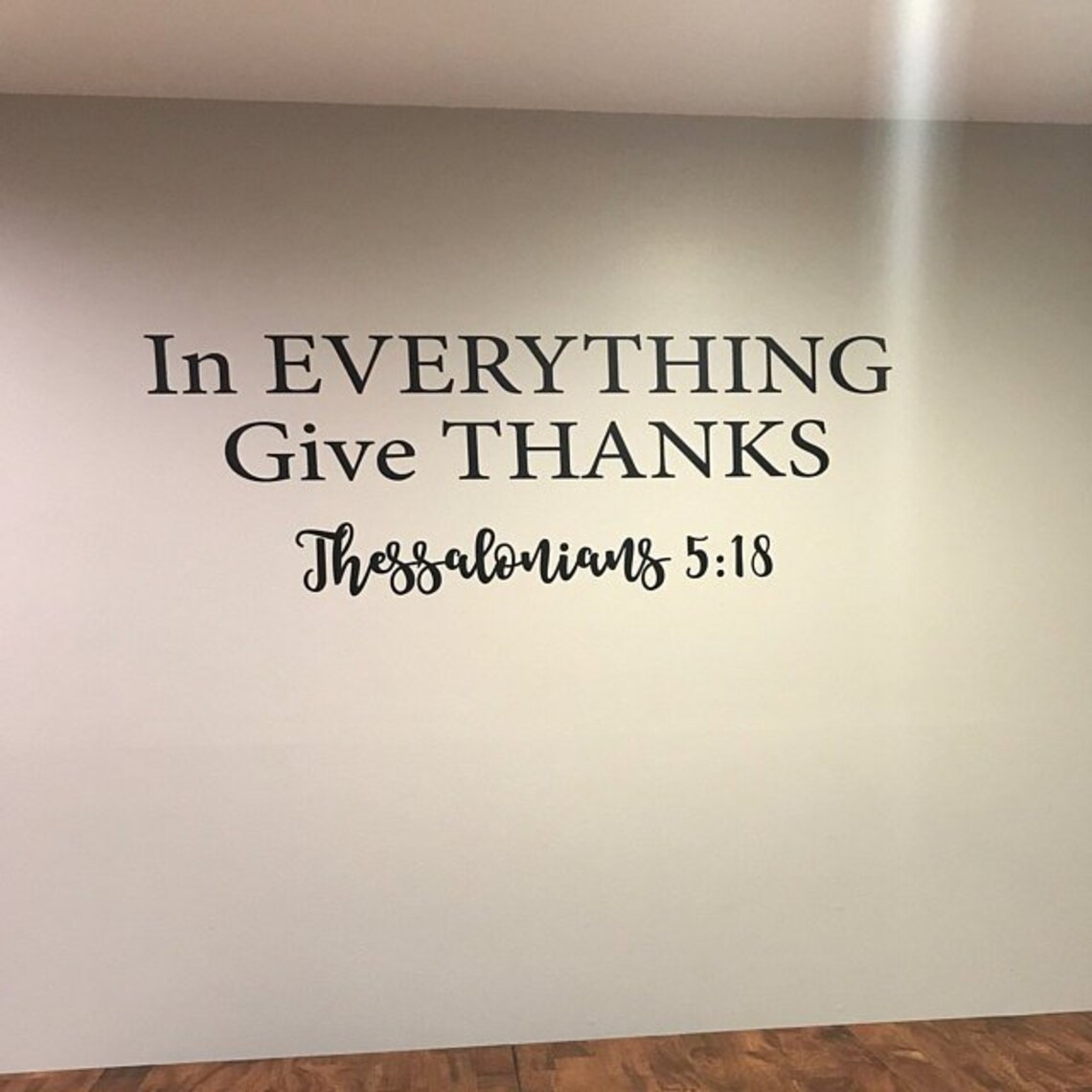 Religious Wall Decal Custom Wall Decal Christian Wall - Etsy