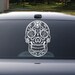 Sugar Skull Sticker Sugar Skull Decal Laptop Decal - Etsy