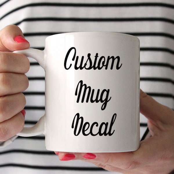 Coffee Cup Decal - Etsy