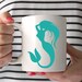 Custom Decal, Custom Mug Decal, Name Decal, Coffee Mug Decal, Coffee ...