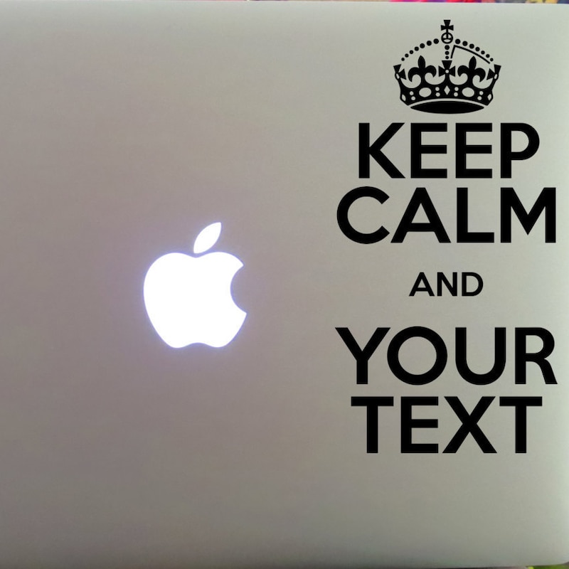 Keep Calm Decals - Etsy