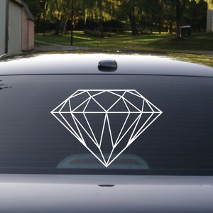 Diamond Decal, Diamond Sticker, Diamond, Bling Decal, Car Decal, Laptop ...