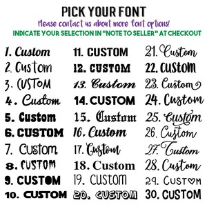 Custom Decal, Custom Mug Decal, Name Decal, Coffee Mug Decal, Coffee ...