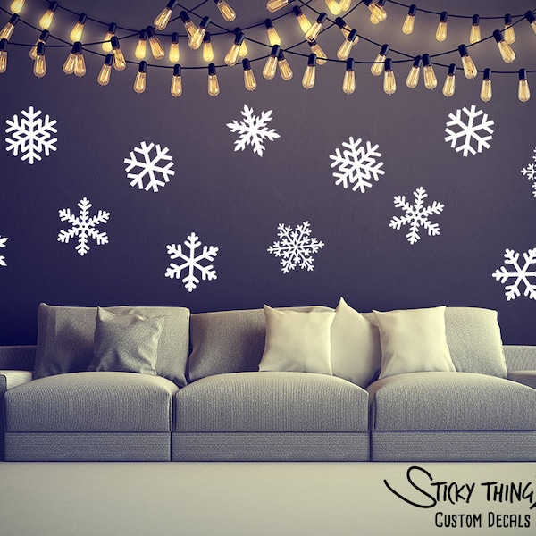 Snowflake Decal - Etsy
