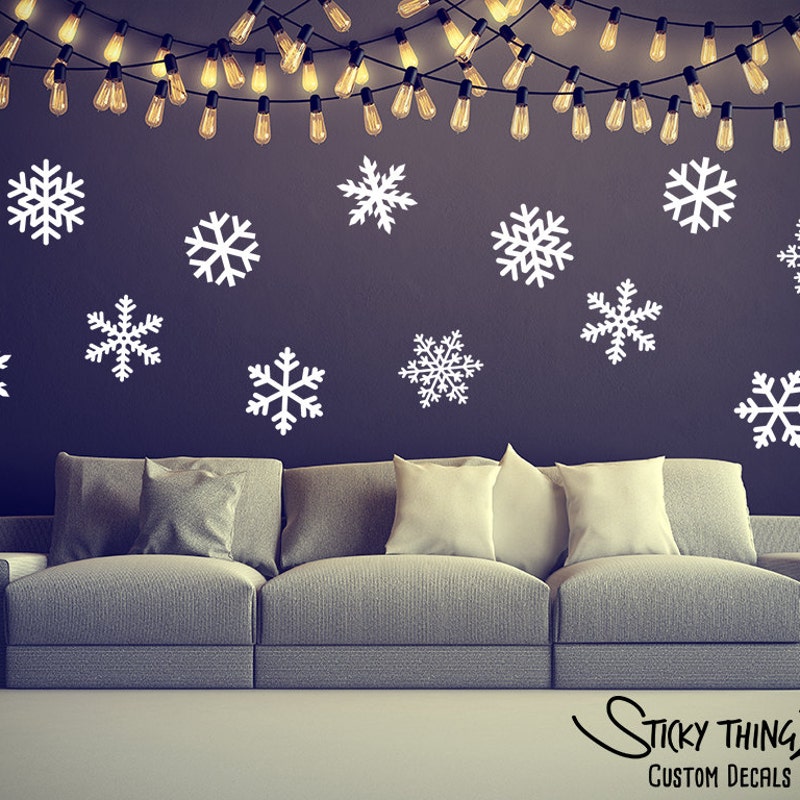 Snowflake Decal - Etsy