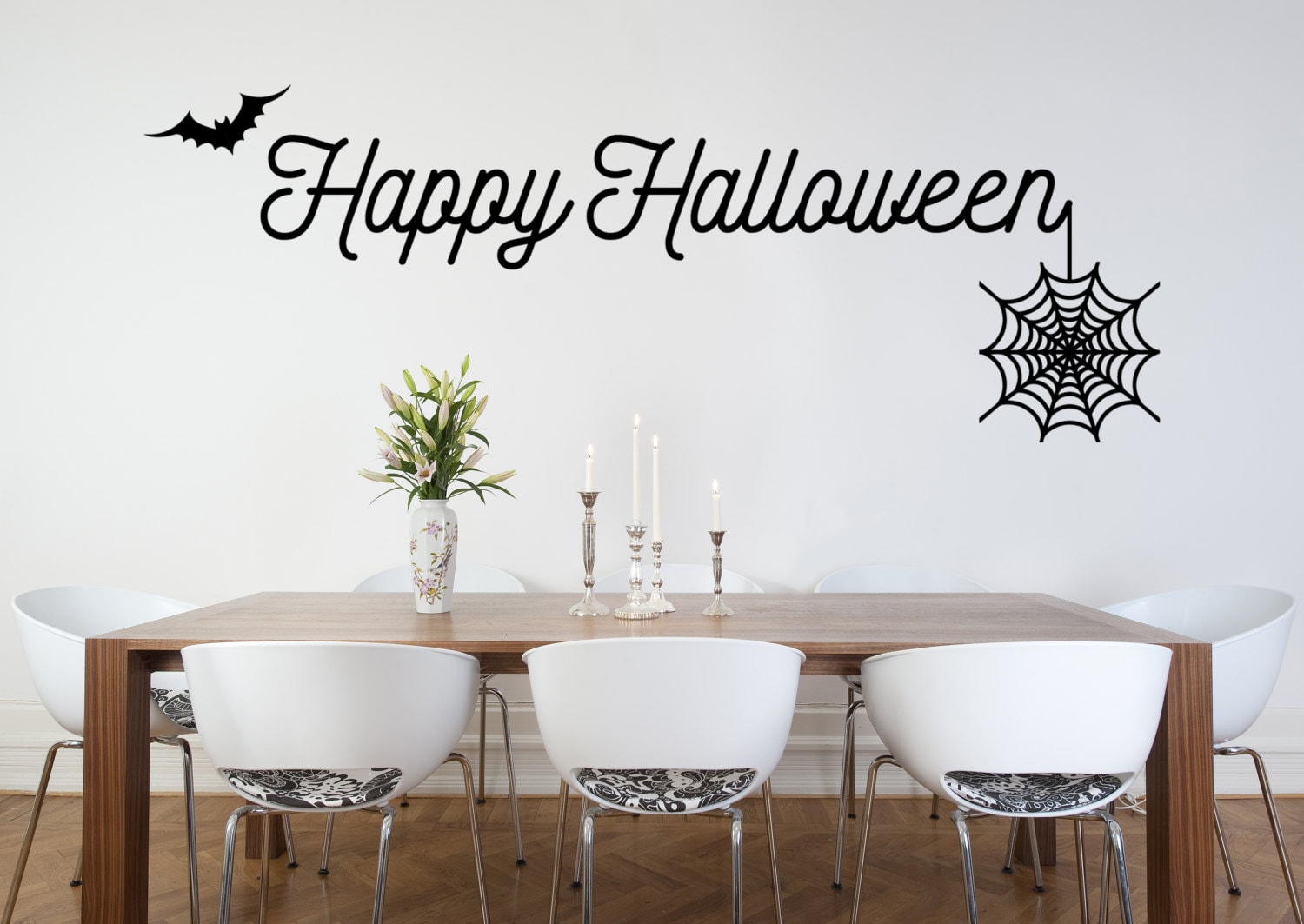 Halloween Decal Halloween Wall Decal Happy Halloween Decal - Etsy