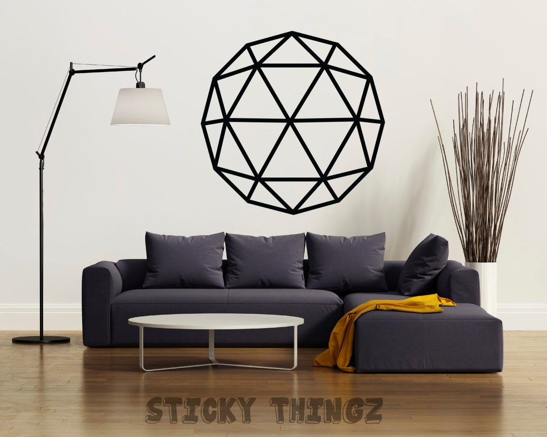 Geometric Decal, Geometric Sticker, Geometric, Sacred Geometry, Mandala ...