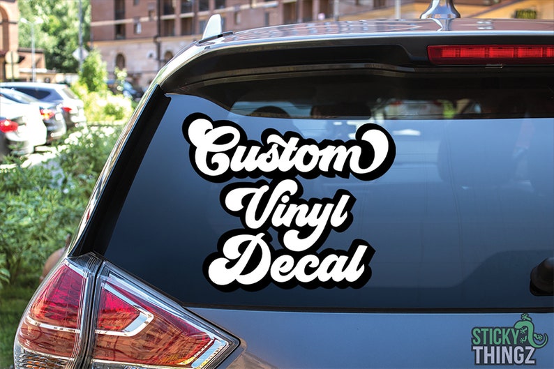 Custom Decal Custom Stickers Vinyl Stickers Custom Wall - Etsy