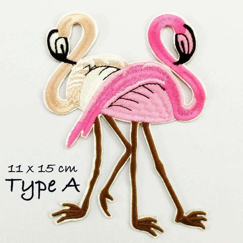 Flamingo Patch - Etsy
