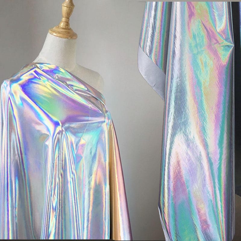 Reflective Stretch Fabric - Etsy