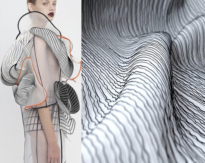 Black-gray Water-gloss Silver Metal Color Hard Mesh Fabric, Imitation ...