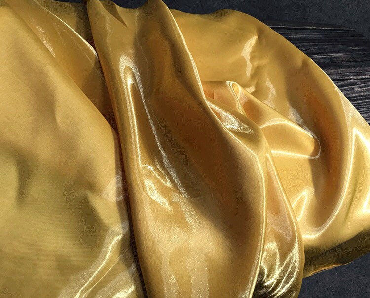 Crystal Silk Satin Smooth Reflective Flannel Fabric | Etsy