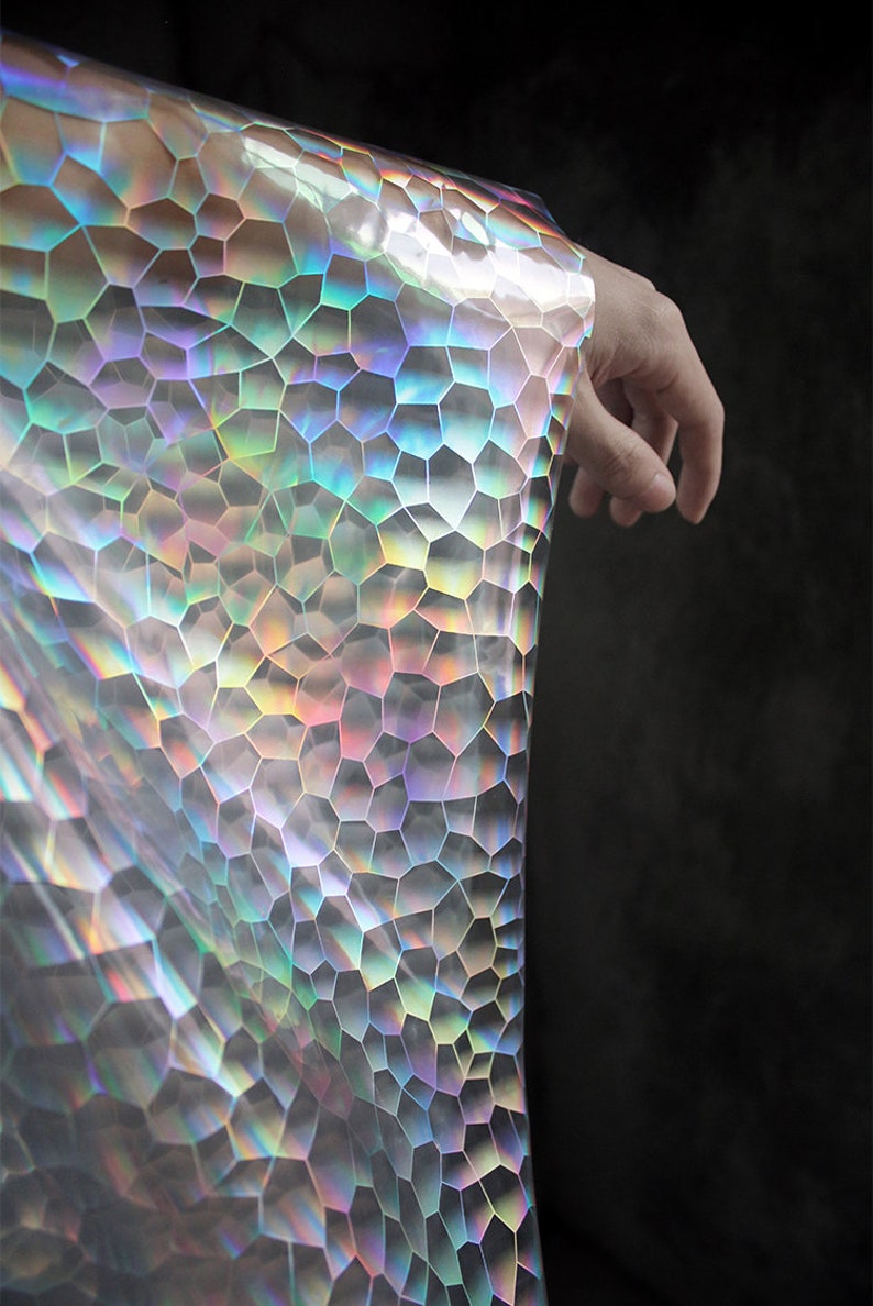 Diamond Phantom Translucent TPU Colorful Bubble Fabric - Etsy UK