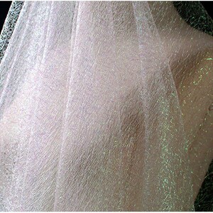 Colorful Crystal Yarn Netting Fabric Iridescence Net Yarn Polyester ...