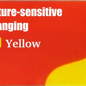 Heat-reactive PU Fabric Temperature-sensitive Material Multiple Color ...