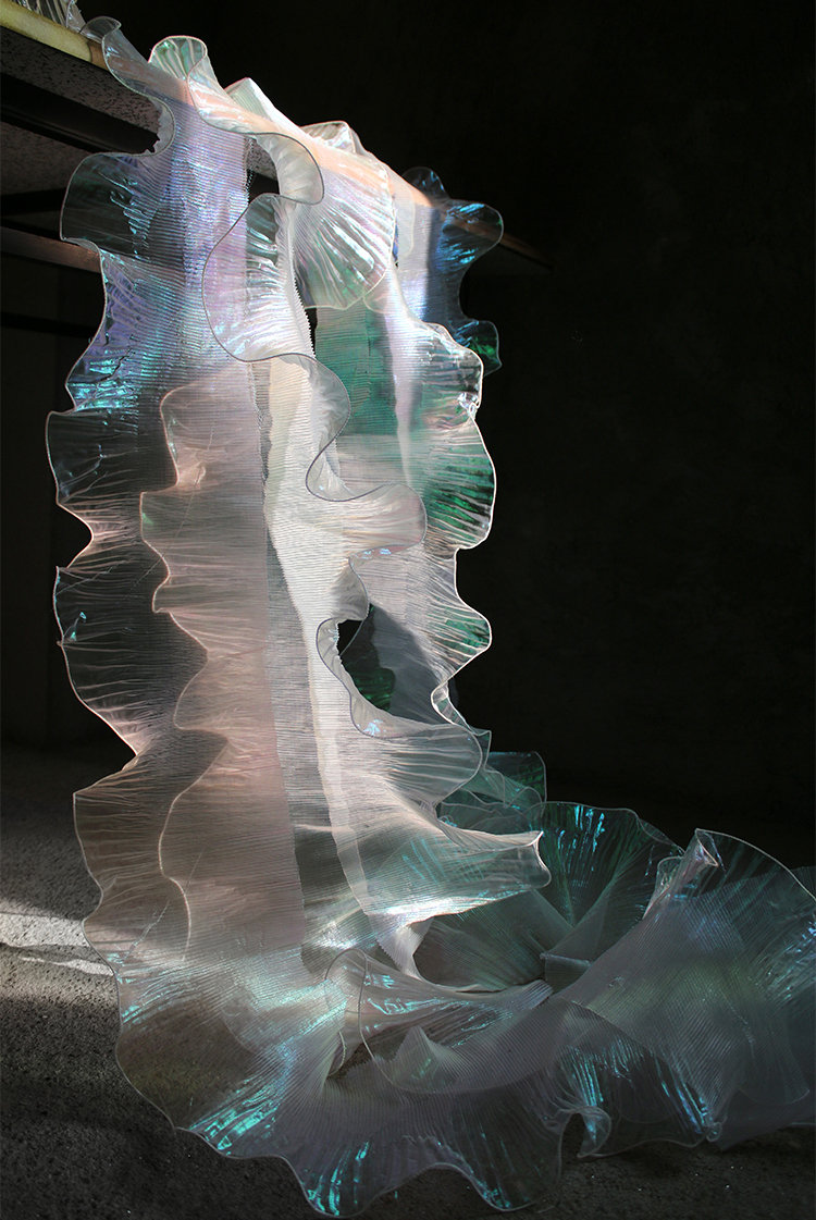 Flounced Ruffled Symphony Transparent Fabric - Etsy Canada