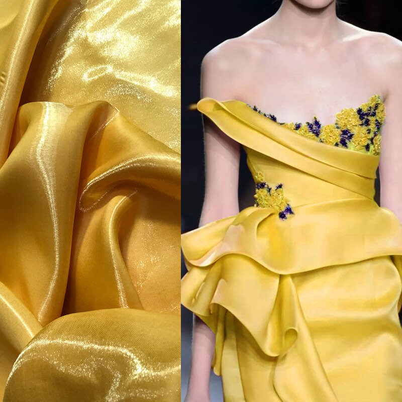 Crystal Silk Satin Smooth Reflective Flannel Fabric | Etsy