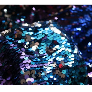 Shiny Sequin Mesh Fabric,magic Color Sequin Backdrop,shimmering Sequin ...