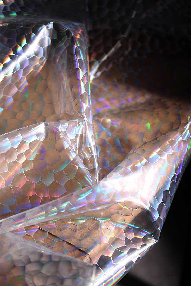 Diamond Phantom Translucent TPU Colorful Bubble Fabric - Etsy Canada