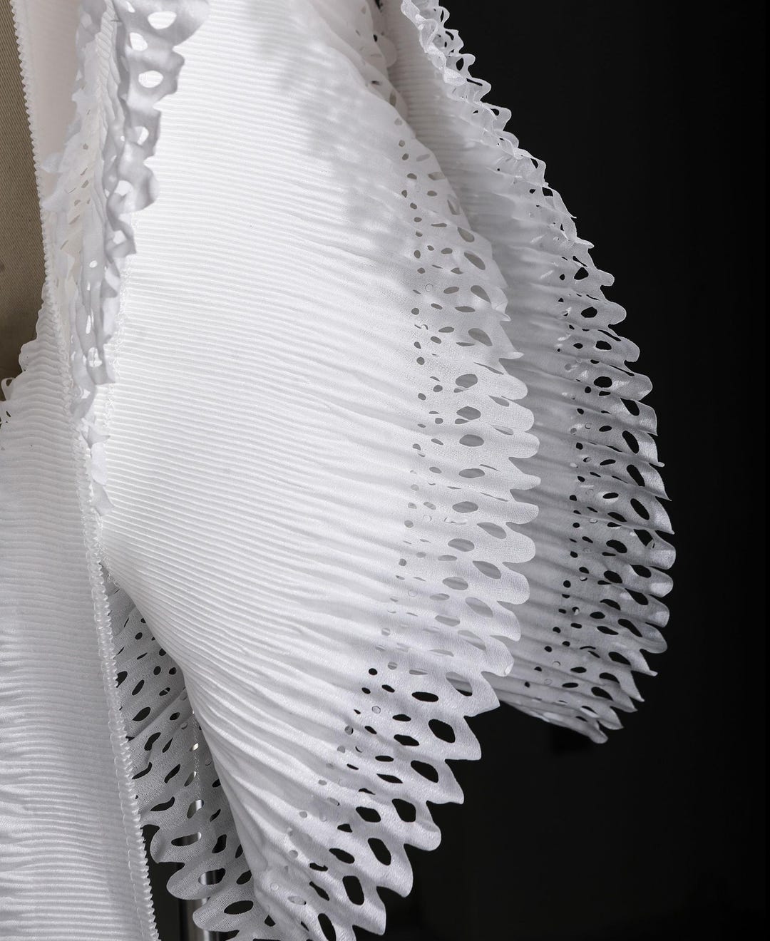 Double-layered Hollow Pleated Lace - Etsy