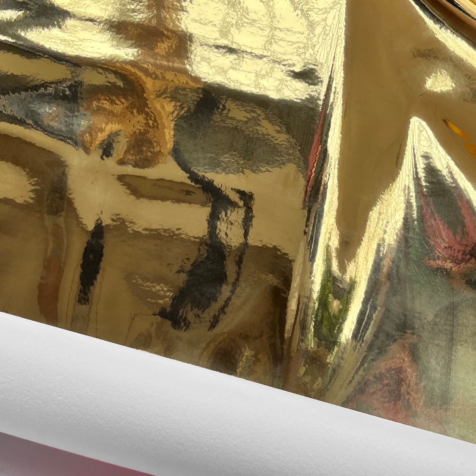 Silver / Gold HD Mirror Special Textured PU Fabric - Etsy